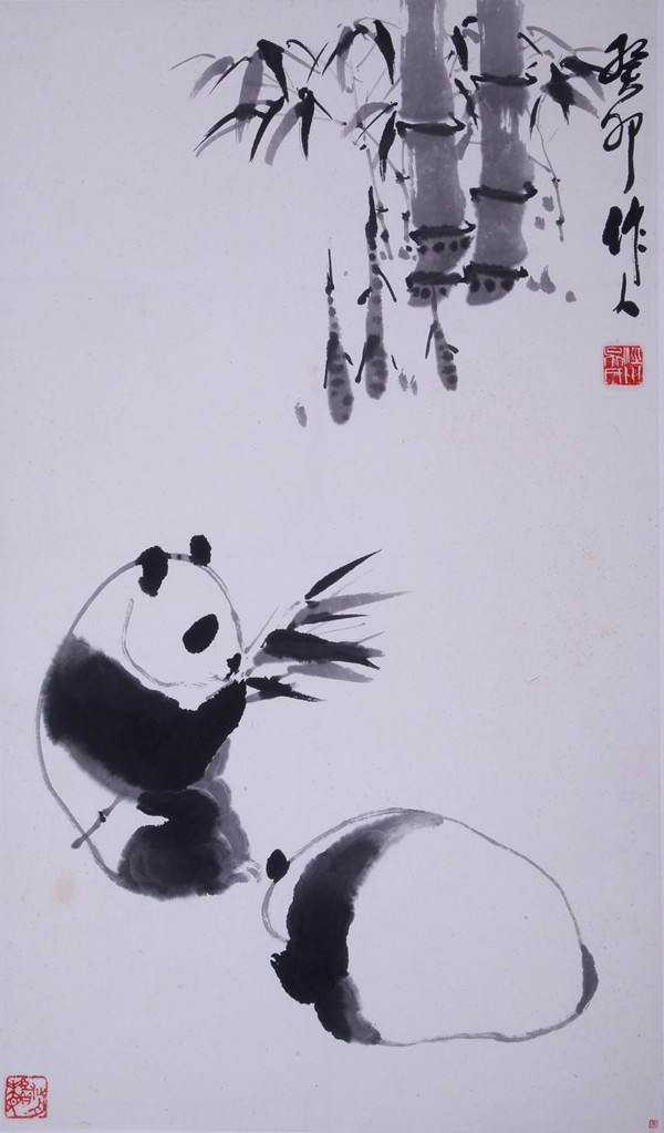 前贤未见——吴作人画熊猫 - 美术展览 - 神彩堂网